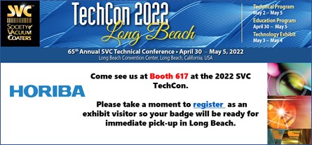 SVC TechCon 2022 Conference - HORIBA