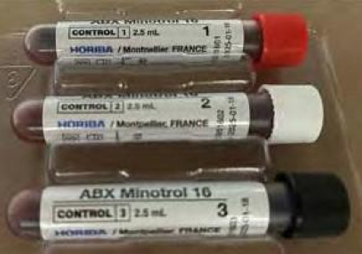 ABX Micros 60 Controls & Calibrator - HORIBA