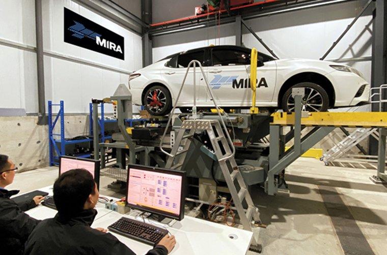 New Kinematics and Compliance Test Rig Launched at MIRA China - HORIBA