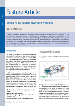 Technologies for Automotive Testing - HORIBA