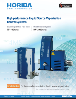 HORIBA Virtual Exhibition - Fluid Control Solutions