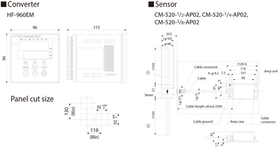 HF-960M Low Concentration HF/HCl/NH3 Monitor - HORIBA