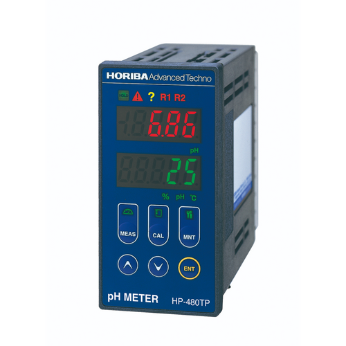 HP-480TP Panel-mount type pH meter with industrial time sharing ...