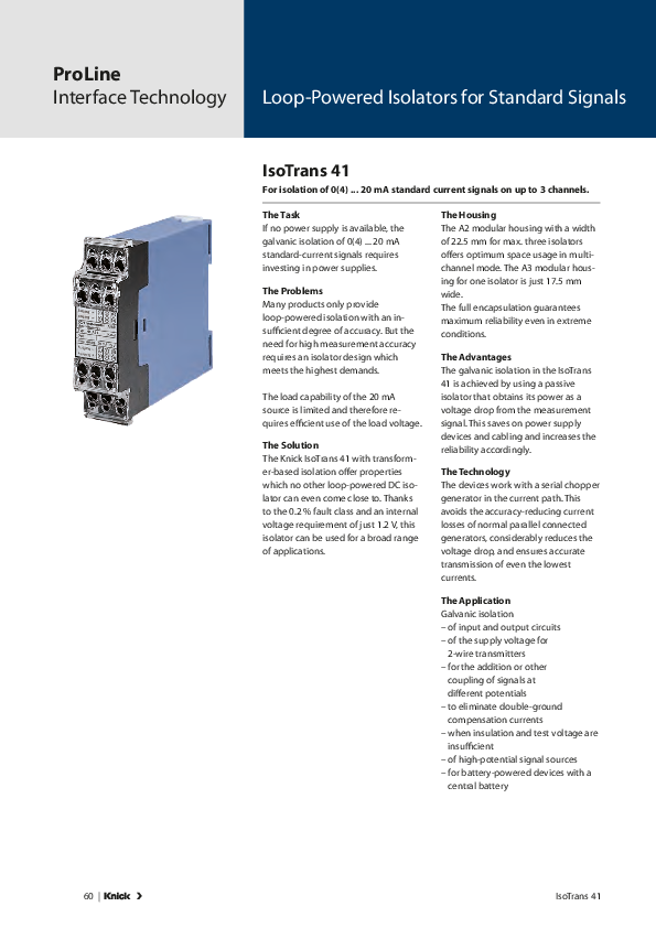 Signal Conditioners - HORIBA