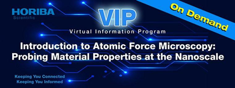 Introduction to Atomic Force Microscopy: Probing Material Properties at the Nanoscale - HORIBA