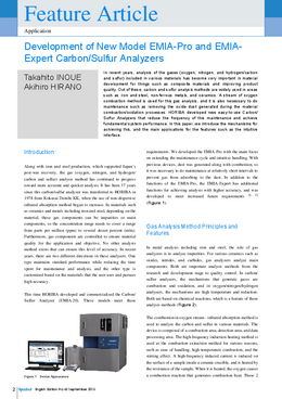 Measurement Principle - Carbon/Sulfur Analysis - HORIBA