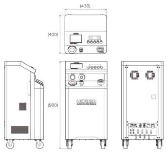 MEXA-1300R 自動車排ガス測定装置 - HORIBA