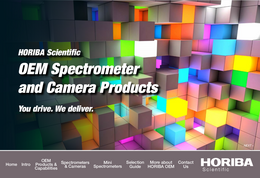 Optical Spectrometers and Camera Systems for OEM Industrial Applications