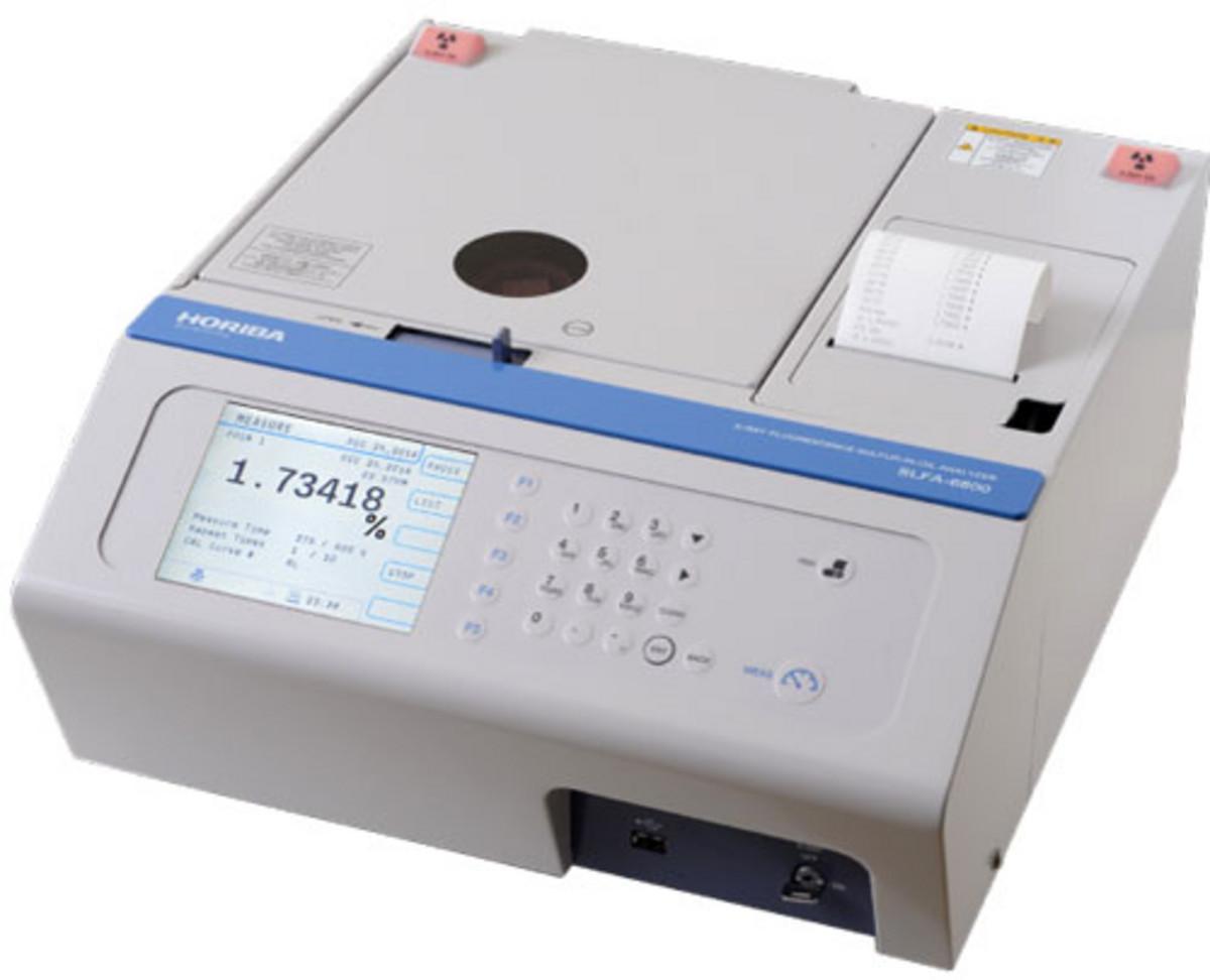 SLFA-6000 X-ray Fluorescence Sulfur-in-Oil Analyzer - HORIBA
