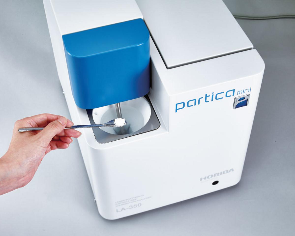 Partica mini LA-350– Portable Routine Laser Diffraction Analyzer - HORIBA