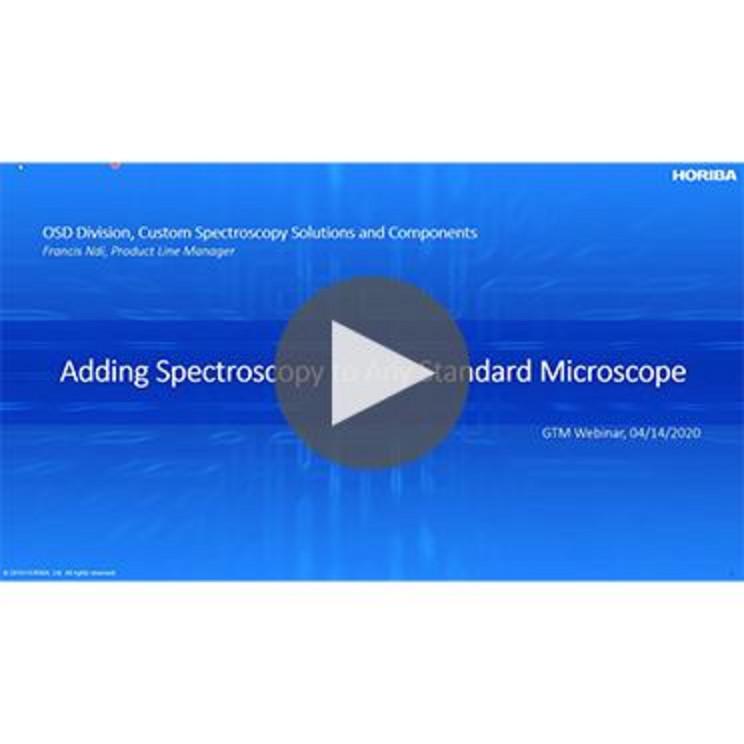 Microscope Spectrometers - HORIBA
