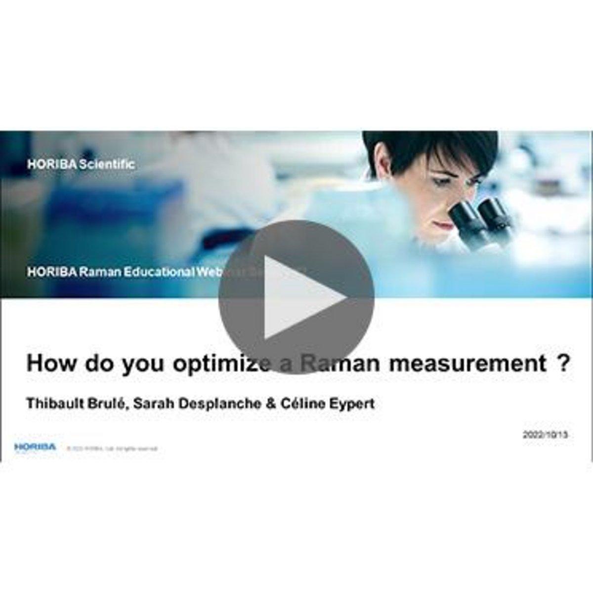 How Do You Obtain The Best Raman Spectral Resolution
