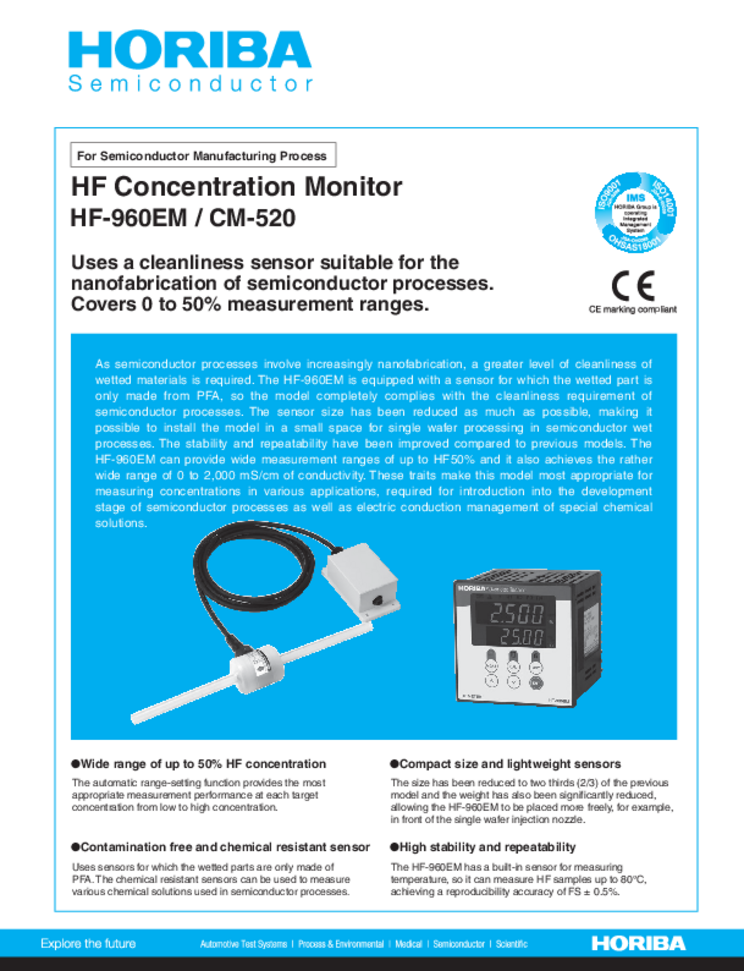 Brochures - HORIBA