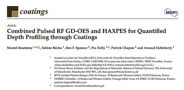 Glow Discharge Optical Emission Spectrometry (GD-OES) - HORIBA