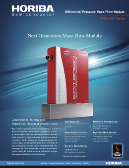 HORIBA Virtual Exhibition - Fluid Control Solutions