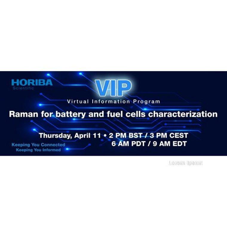 Raman for battery and fuel cells characterization - HORIBA