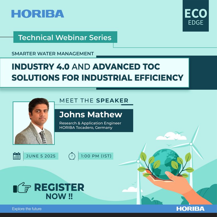 Technical Webinar Series: Smarter Water Management - HORIBA