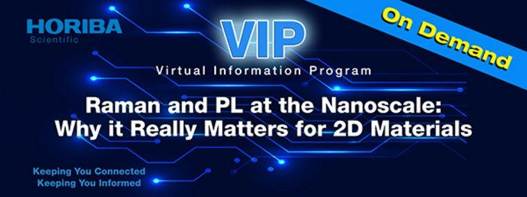 Webinar: Raman and PL at the nanoscale: Why it really matters for 2D ...