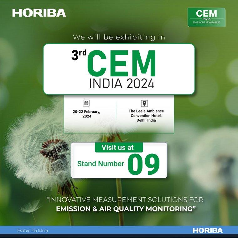 CEM India 2024 - HORIBA