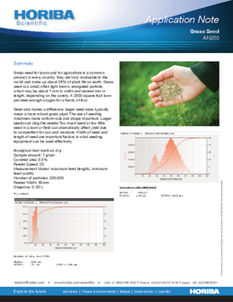 Grass Seed Size and Shape