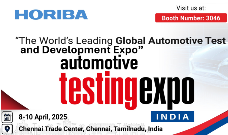 Automotive Testing Expo India 2025 - HORIBA