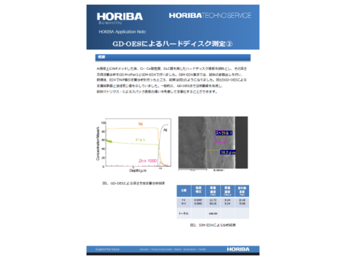 GD-Profiler 2™ マーカス型高周波グロー放電発光表面分析装置（GDS） - HORIBA