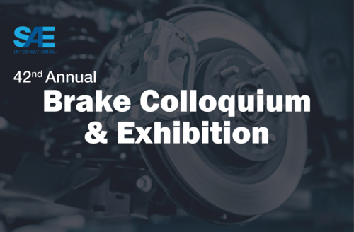 SAE International | Brake Colloquium & Exhibition - HORIBA