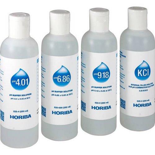 NIST pH Buffer Solution Kit - HORIBA