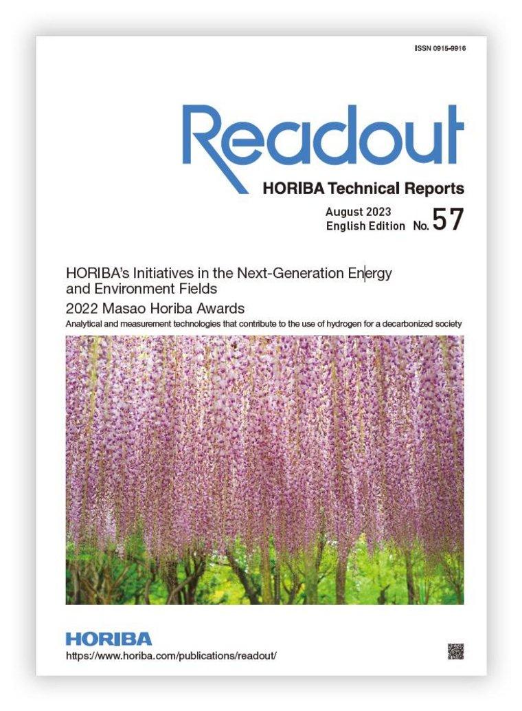 HORIBA Technical Reports "Readout" No.57 is published - HORIBA