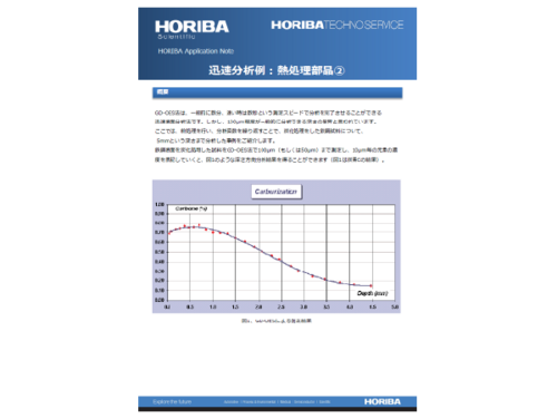 GD-Profiler 2™ マーカス型高周波グロー放電発光表面分析装置（GDS） - HORIBA
