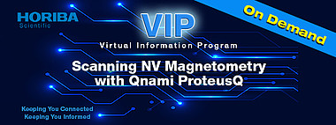 Scanning NV Magnetometry with Qnami ProteusQ - HORIBA