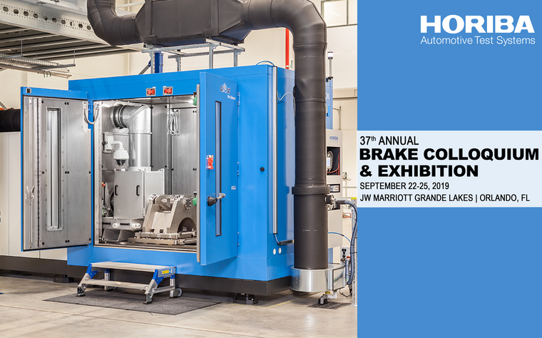 Brake Colloquium & Exhibition - HORIBA